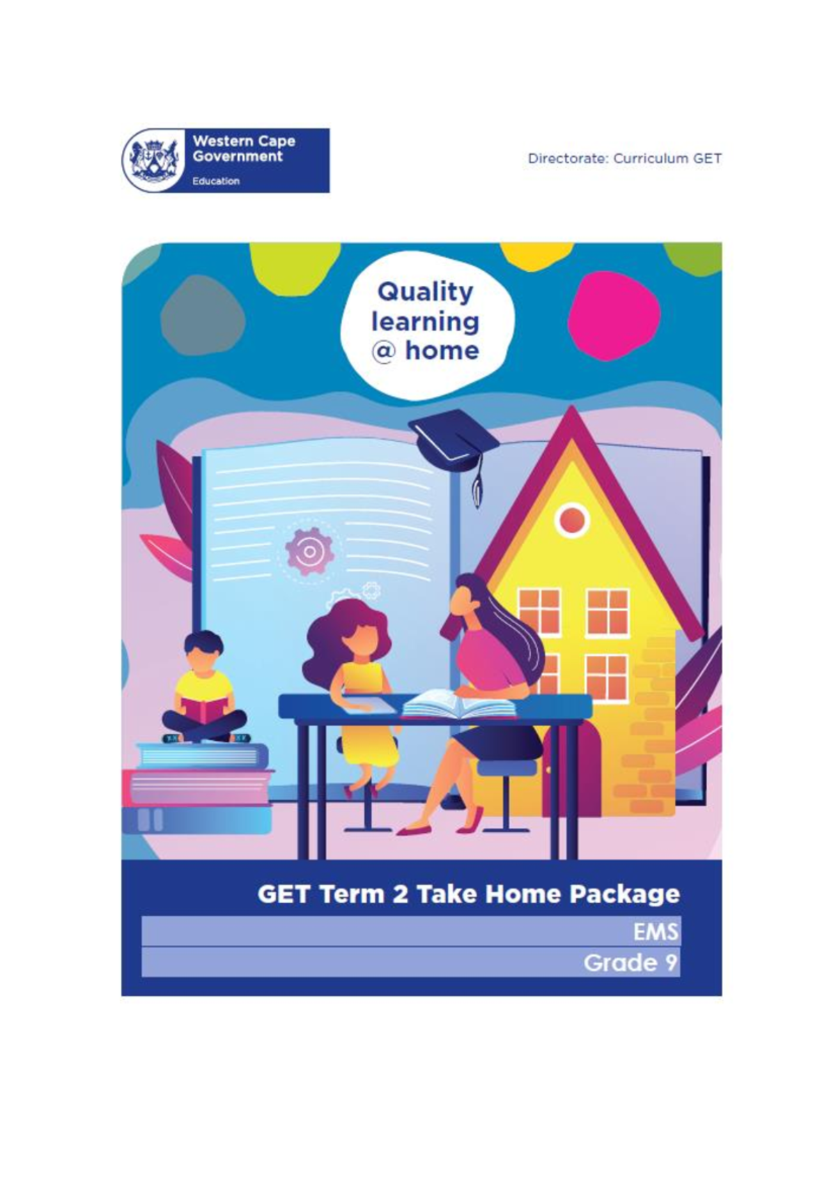 Grade 9 EMS Term 2 Take-Home Resource Pack - Studocu