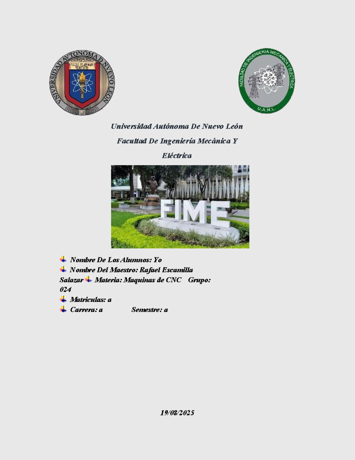 Tarea 2 CNC TAP - Como programar un cnc - Máquinas De Cnc Y Laboratorio - Universidad Autónoma ...