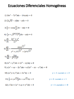 [Solved] Dime si esta ecuacion diferencial es lineal o reducible a lineal - Matematicas Iii ...