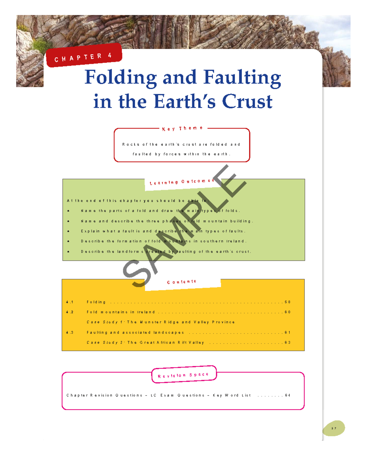 Chapter 4: Folding and Faulting in the Crust - Key Concepts and Case ...