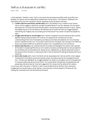 Characters - A brief character analysis of each character in Wuthering ...