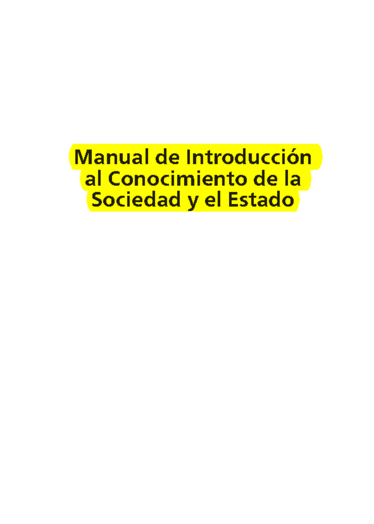 Manual ICSE 2019: Introducción al Conocimiento de la Sociedad y el ...