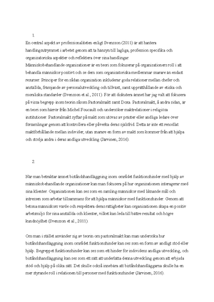 [Solved] Vad betyder begreppet Hegemoni - Kunskapsområdet socialt arbete (S3KU) - Studocu