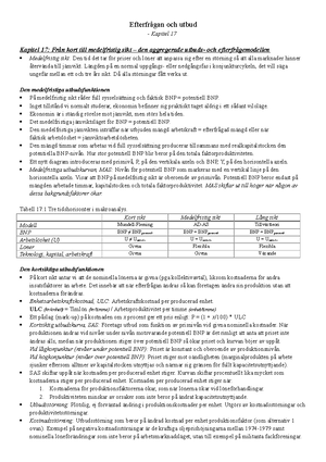 Phillipskurvan - Phillipskurvan Phillipskurvan är en modell som visar ...