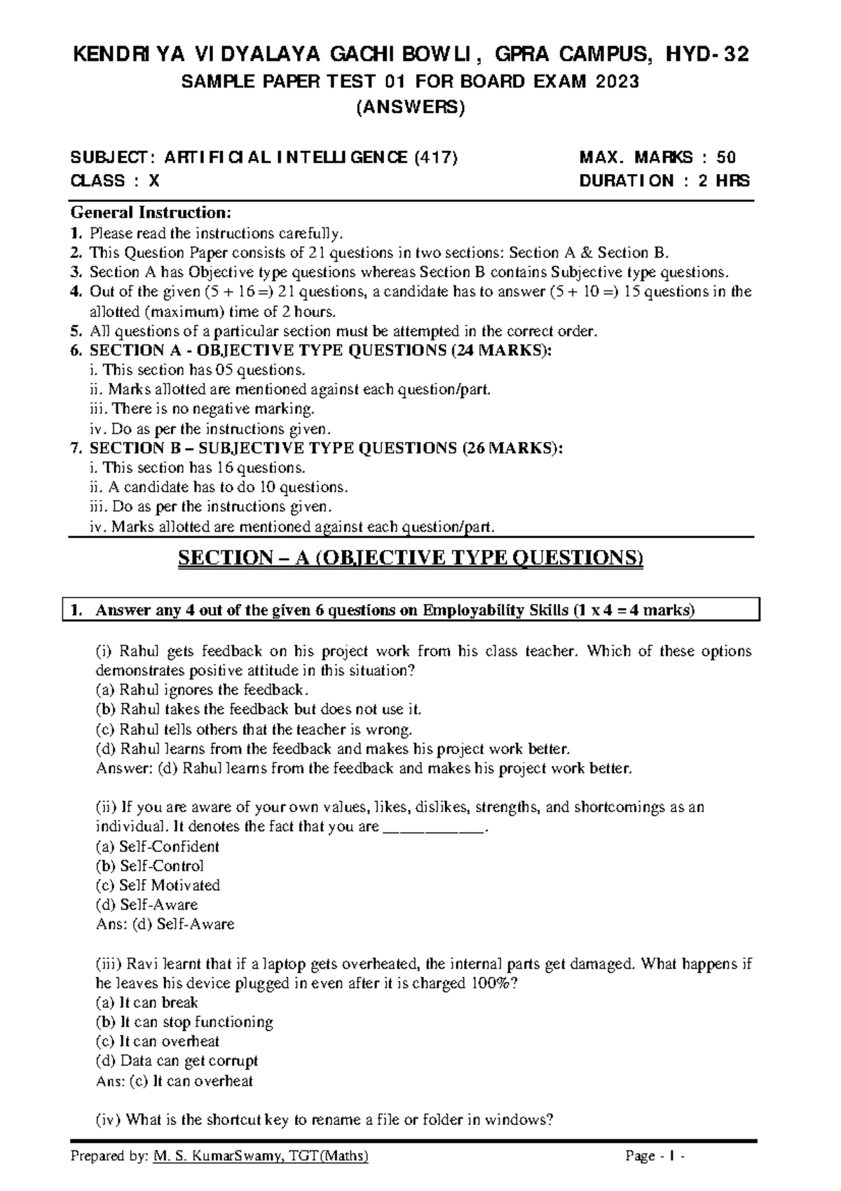 Account Project for Class XI - Sole Proprietorship Business Insights ...