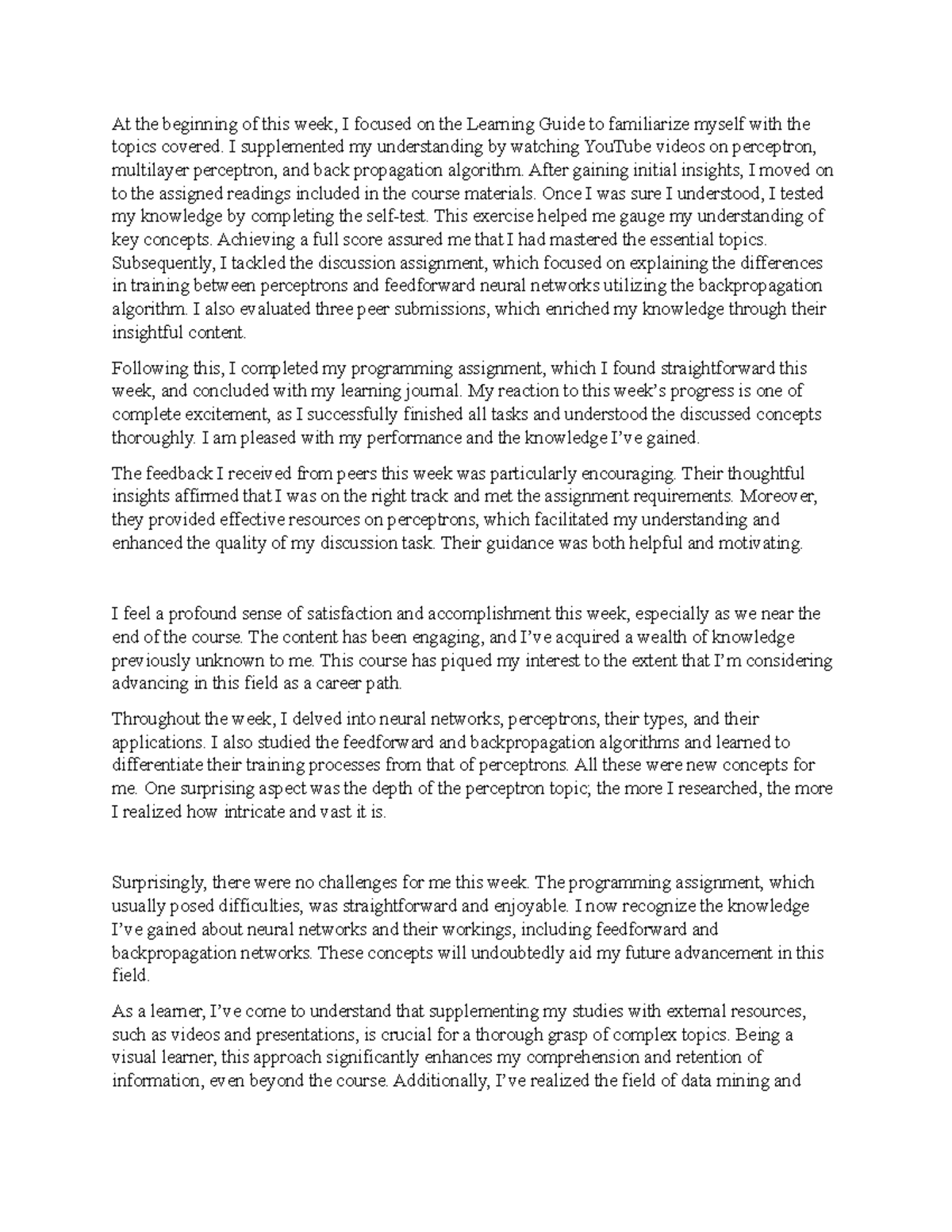 L7 - CS 4407-01 - AY2025-T4: Programming Assignment Insights & Reflections - Studocu