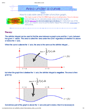 Secant and Tangent - Integration of trig identities - Tan rules note ...