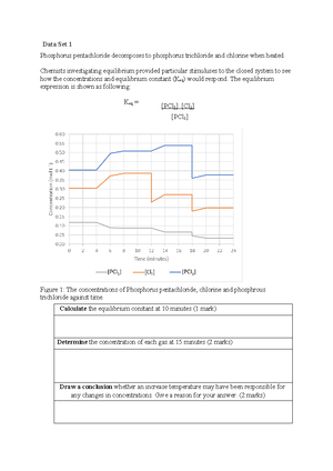Practice IA1 Paper 1 - Data Test Practice in Chemical Equilibrium - Studocu