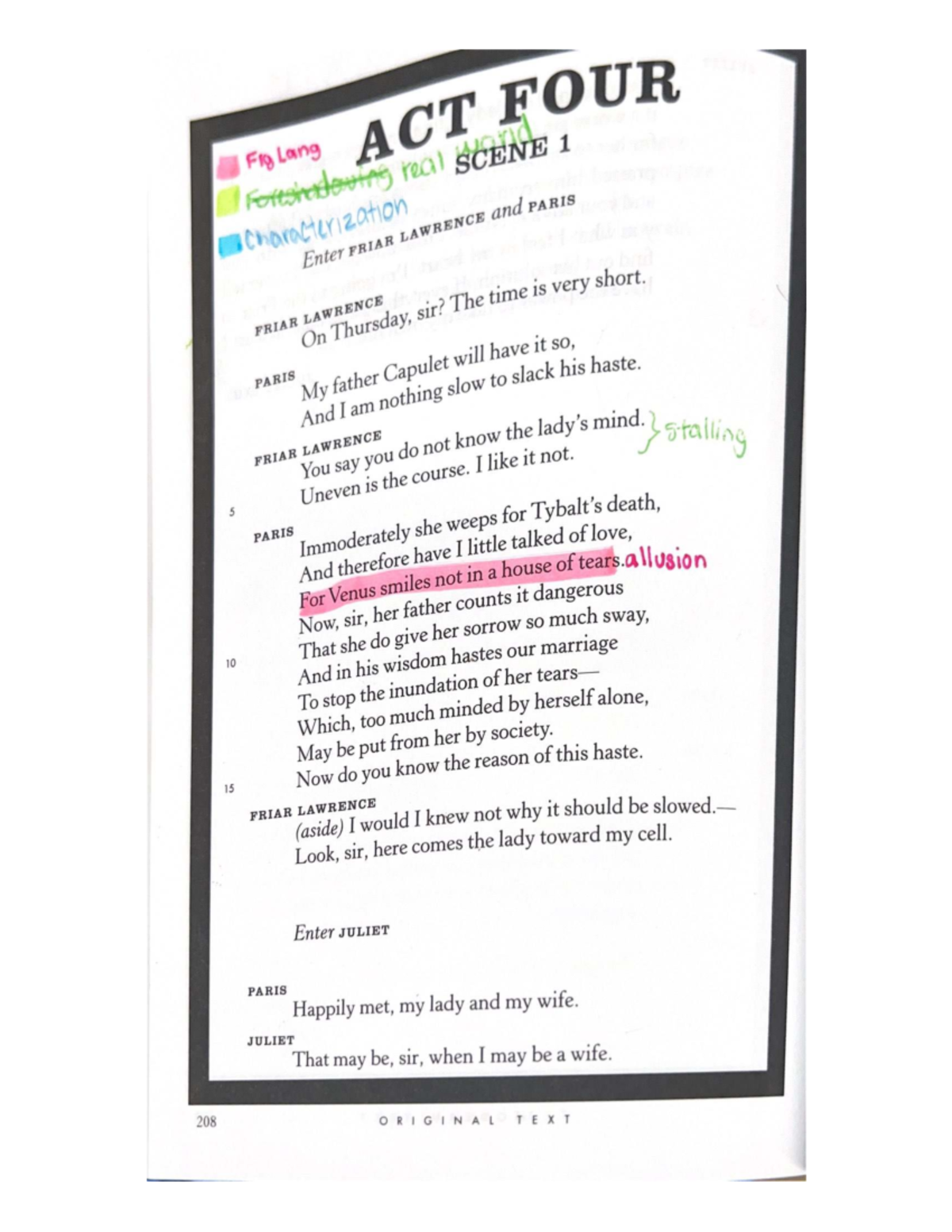 Romeo and Juliet ACT 4 Scenes 1-3 Analysis and Foreshadowing - Studocu