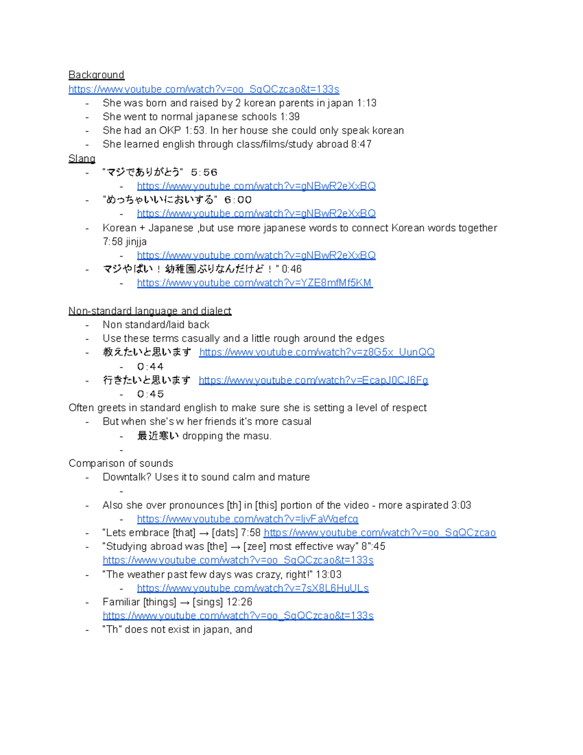 Korean-Japanese Language Use: A Study of Dialects and Slang - Studocu
