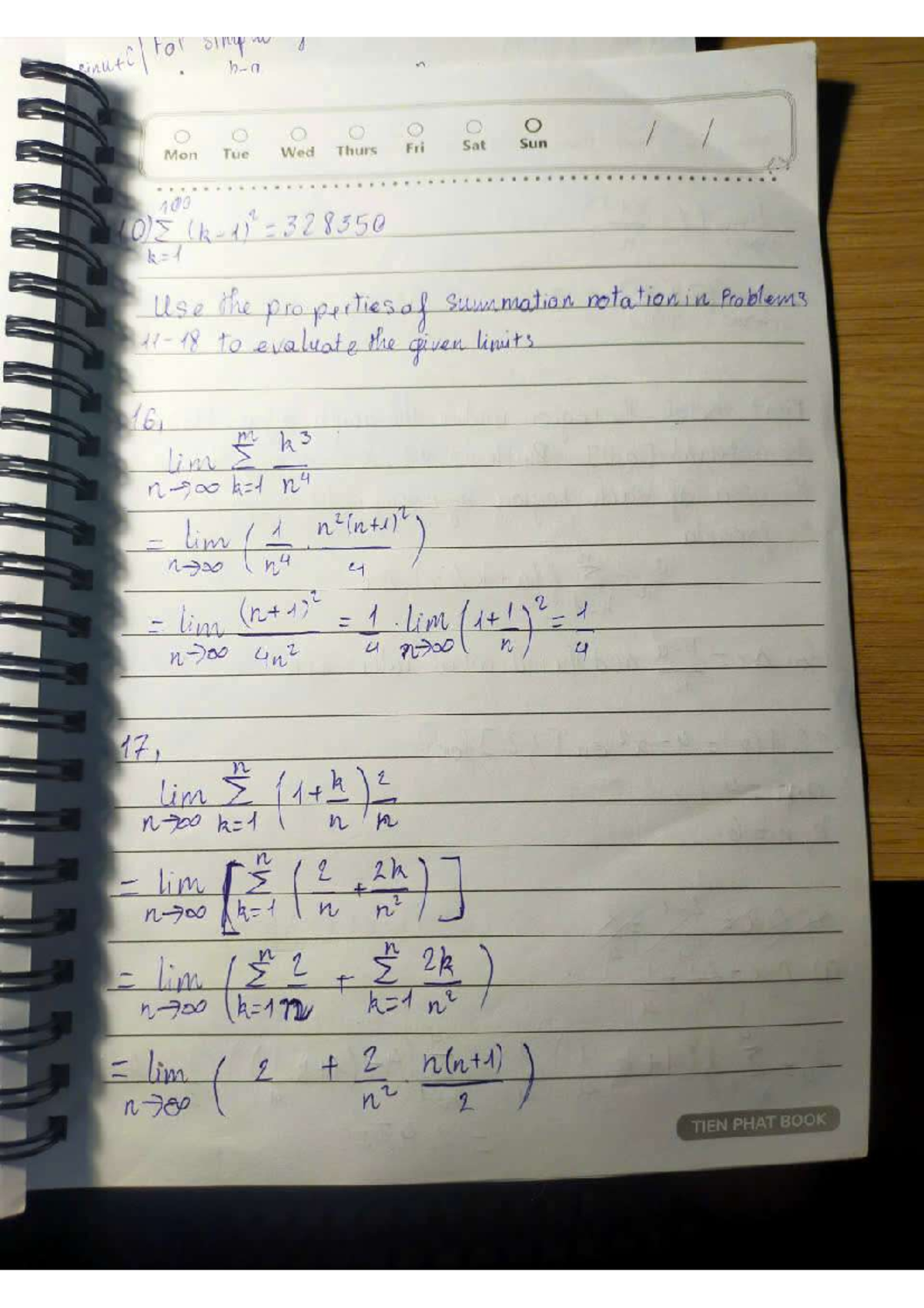 Assignment: Evaluating Limits and Integrals in Calculus (MATH 101 ...