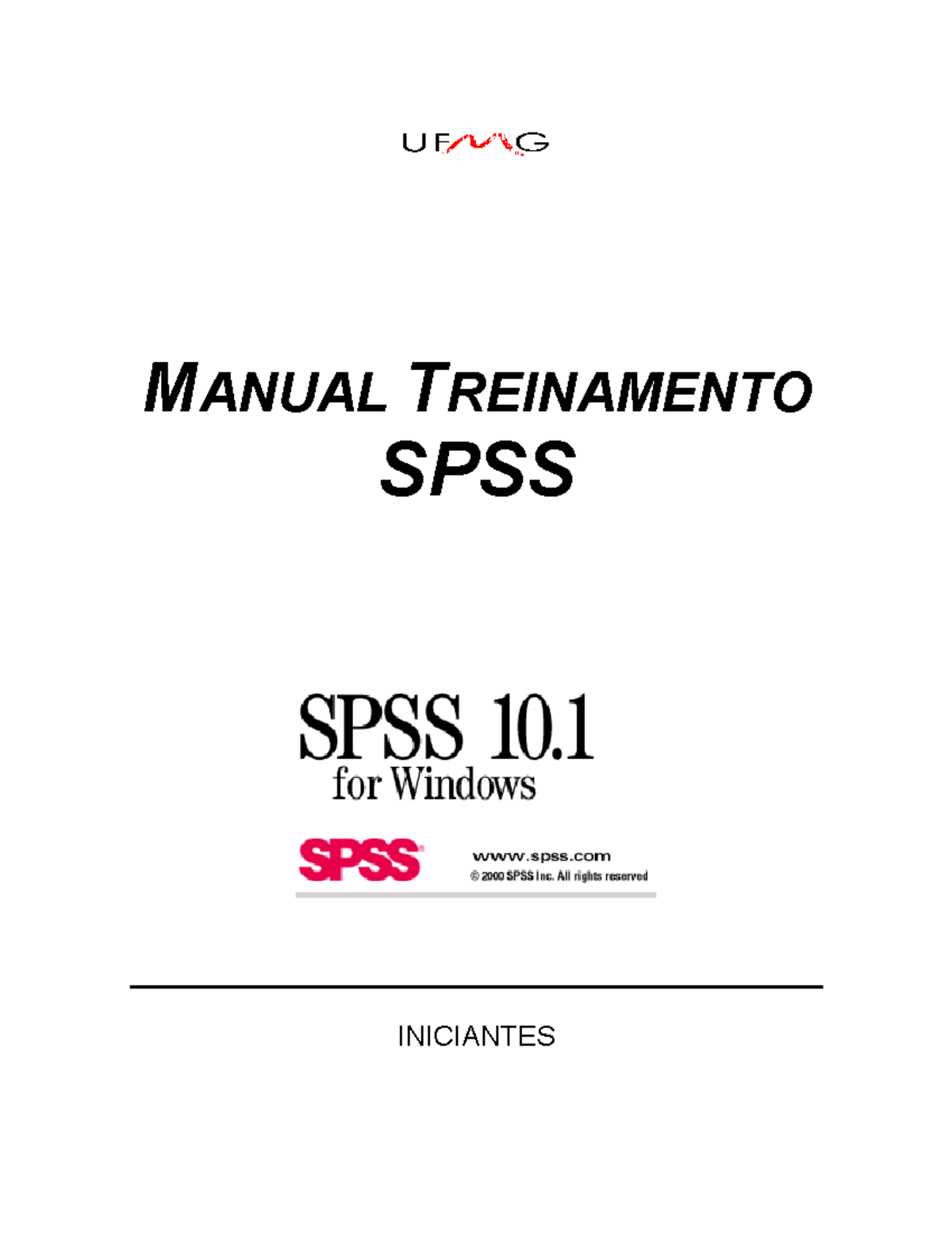 SPSS para Iniciantes: Manual de Treinamento Básico e Edição de Dados ...
