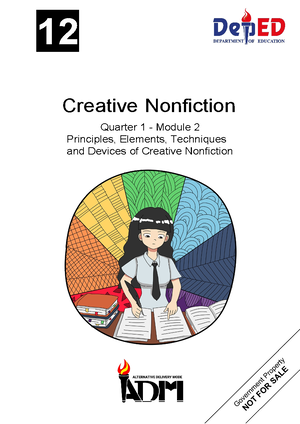 Creative-nonfiction-q1-m1 compress - Creative Nonfiction Quarter 1 ...