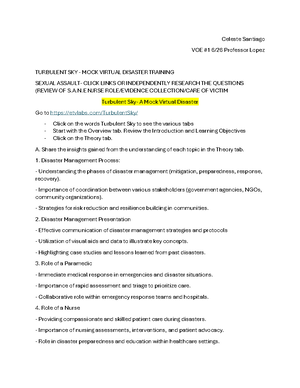 Case study - cms work - Video Case: Case Studies RN 3. Module: Fluid & Electrolyte Balance ...