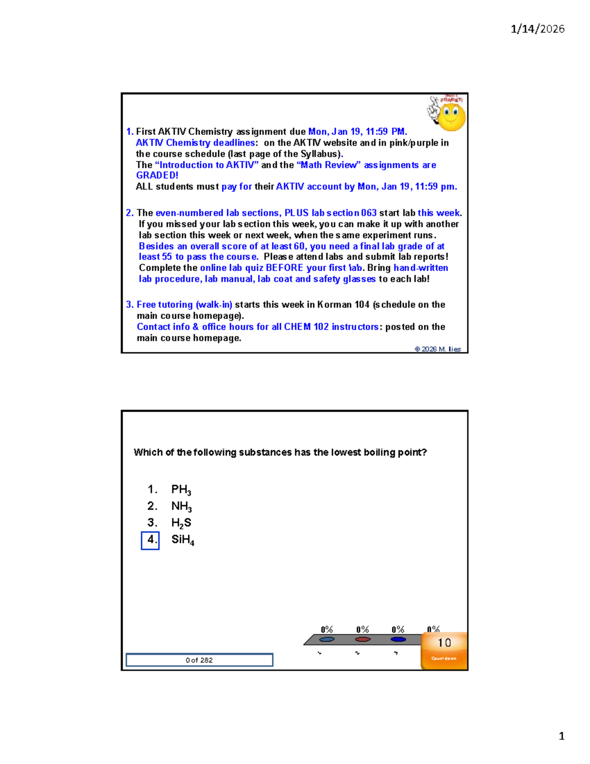 CHEM 102 C5 Phase Changes: Heat Calculations & Lab Guidelines - Studocu