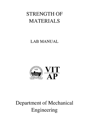 Buckling of Struts Lab report - University of Salford School of Science ...