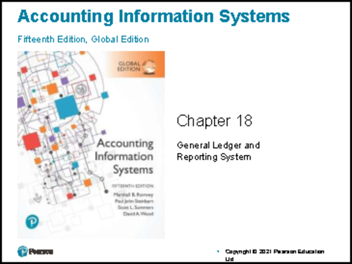 #18 General Ledger & Reporting System Overview - Accounting Info ...