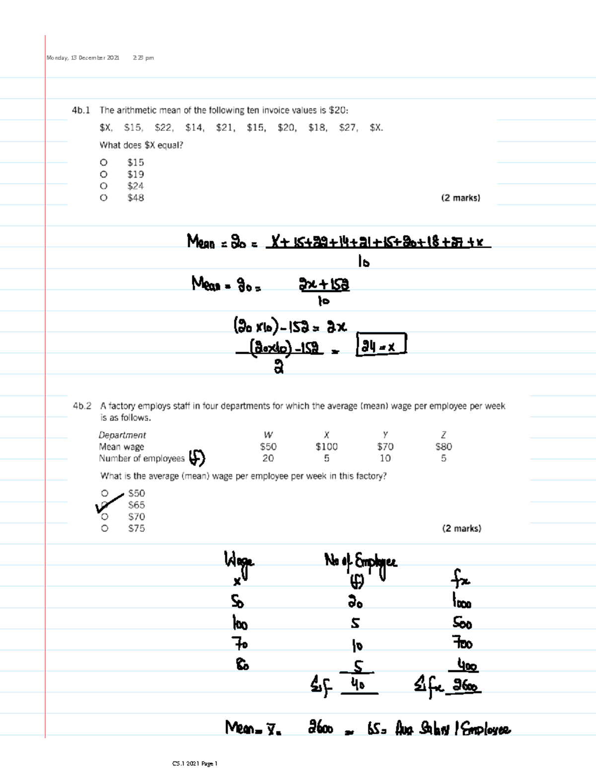 C5.1 Data Analysis MCQs: Essential Notes for Beginners - Studocu