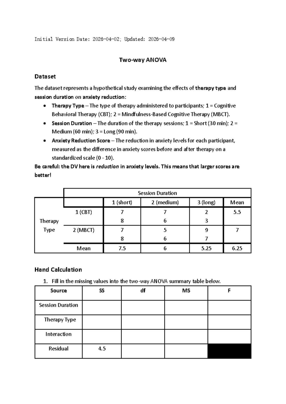 W26 Final Exam Review: ANOVA and Regression Analysis Insights - Studocu