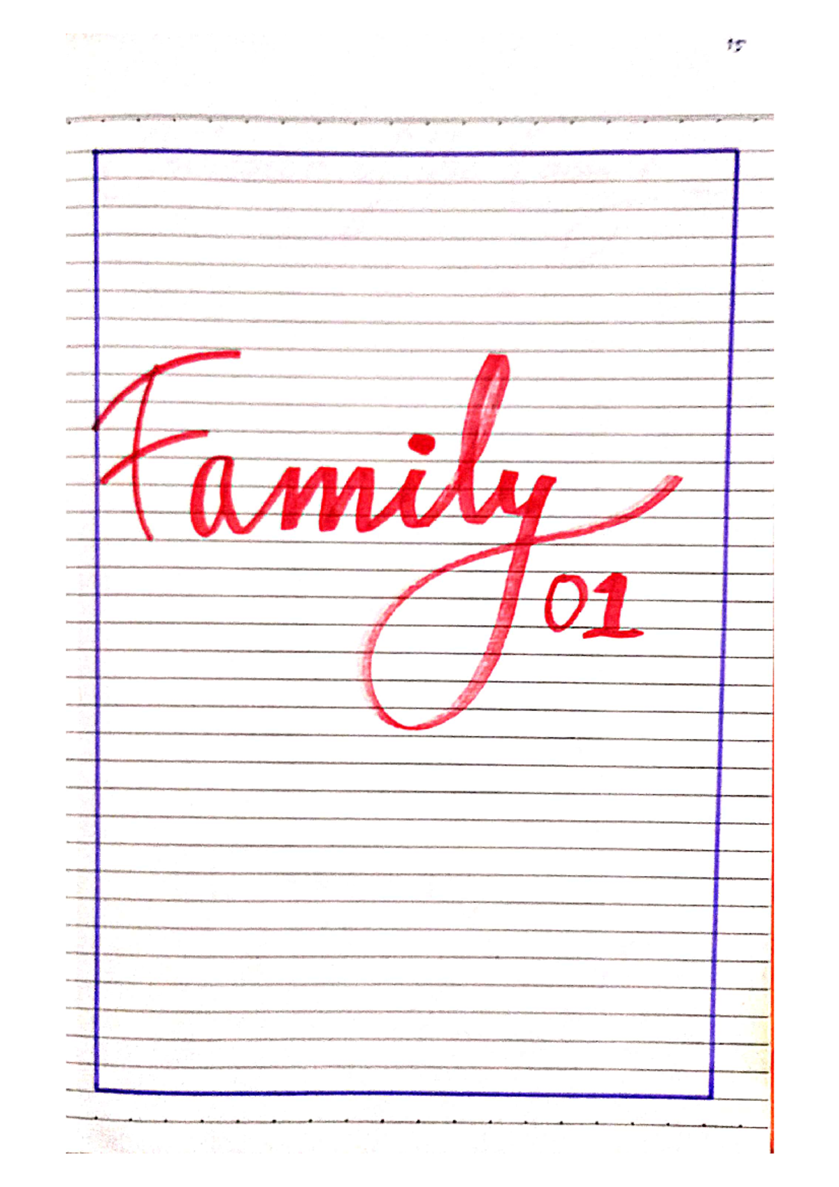 Community Health Nursing Family Folder Ms Ansa S Study Notes Studocu