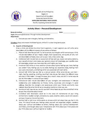 2 - Strengths and Weaknesses - Name: Grade: Section: Date: Build Your ...