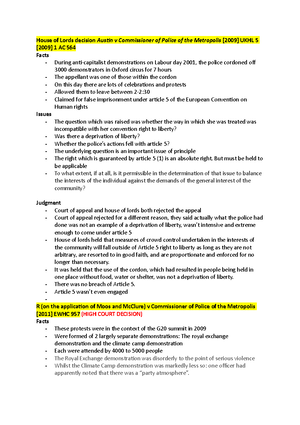 Miller 2 - Case Analysis - Miller 2 – The Prorogation case R (Miller ...