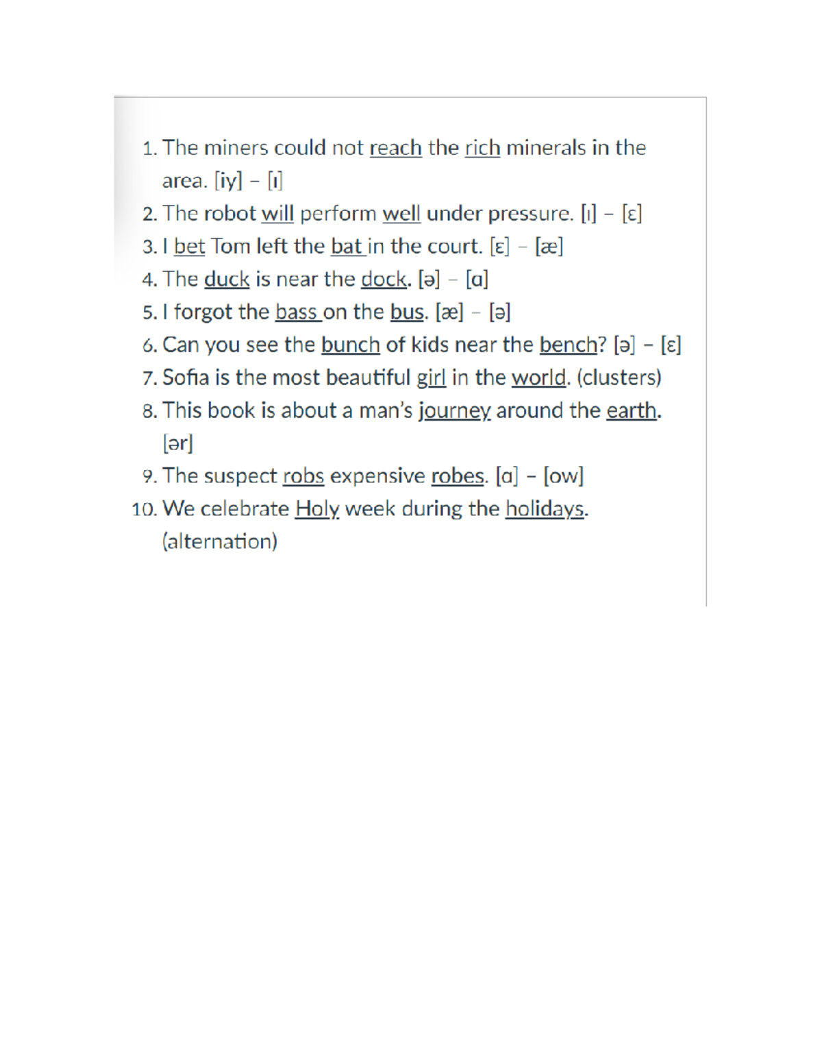 MID-TERM ORAL EXAM IPCNA English Advance 1 - Vocabulary & Grammar - Studocu