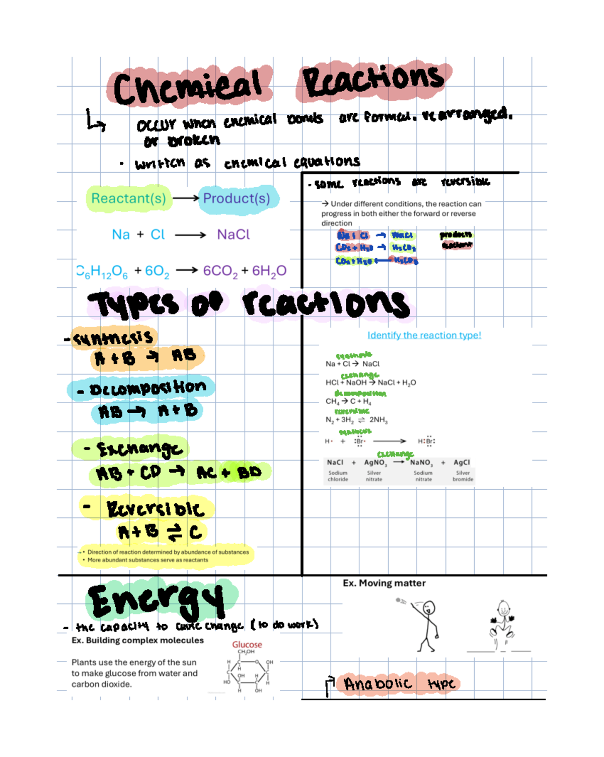 Chem Reactions and Enzymes - Chemical Reactions occur when chemical ...