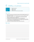 Business Management- Unit 2 - Grade: 11 - Victorian Certificate of ...
