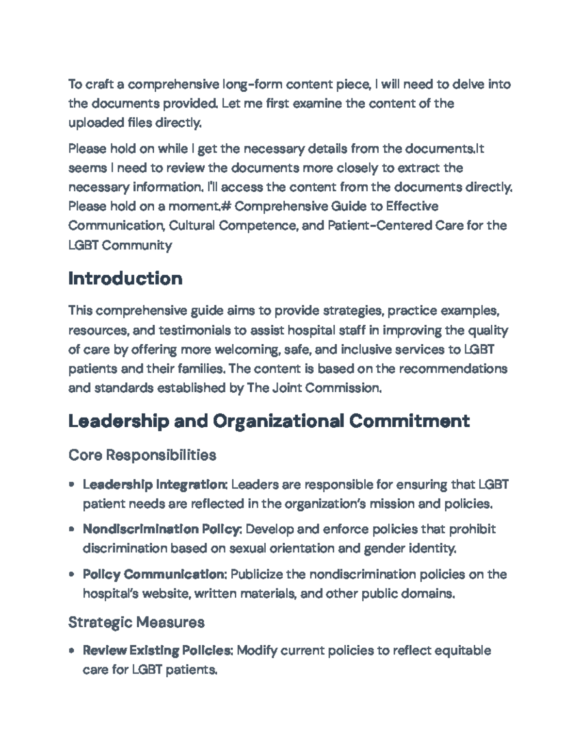 Comprehensive Guide to Inclusive Patient Care for LGBT Community - To ...
