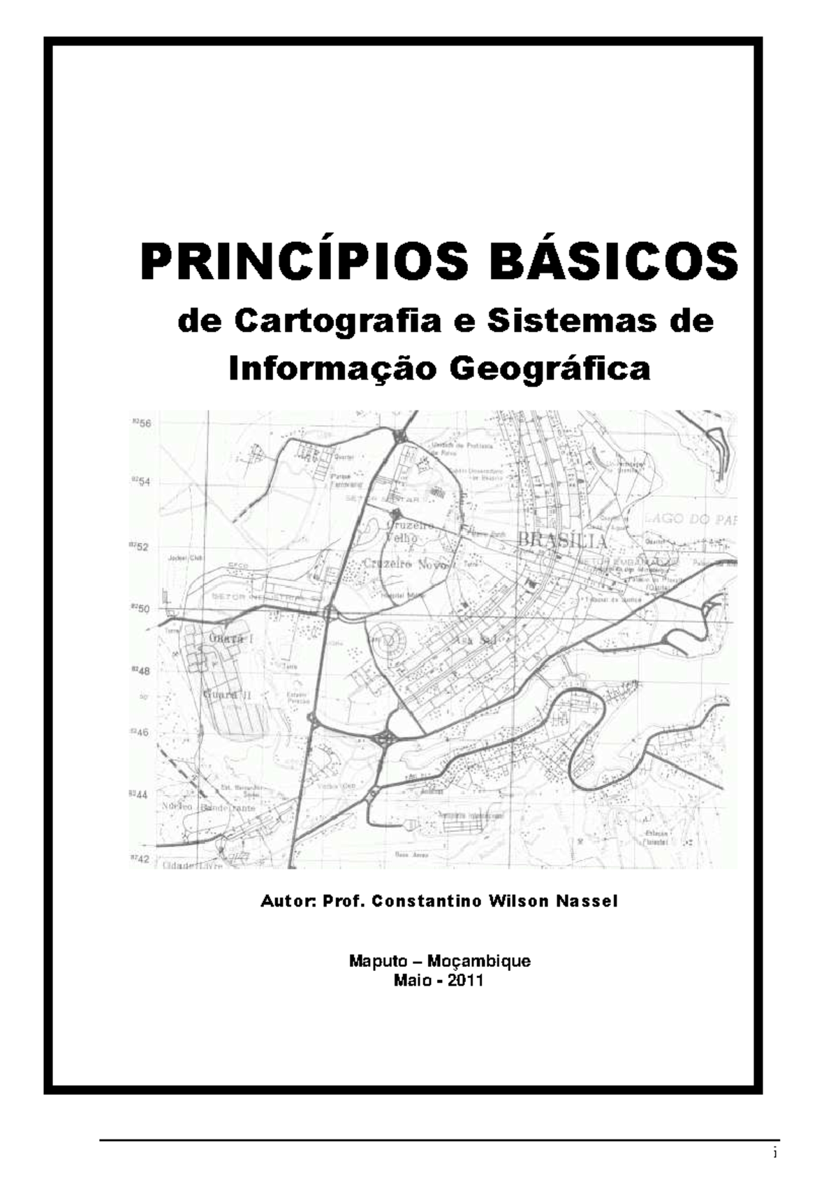 Princípios de Cartografia e SIG - 2011 - Prof. C.W. Nassel - Studocu