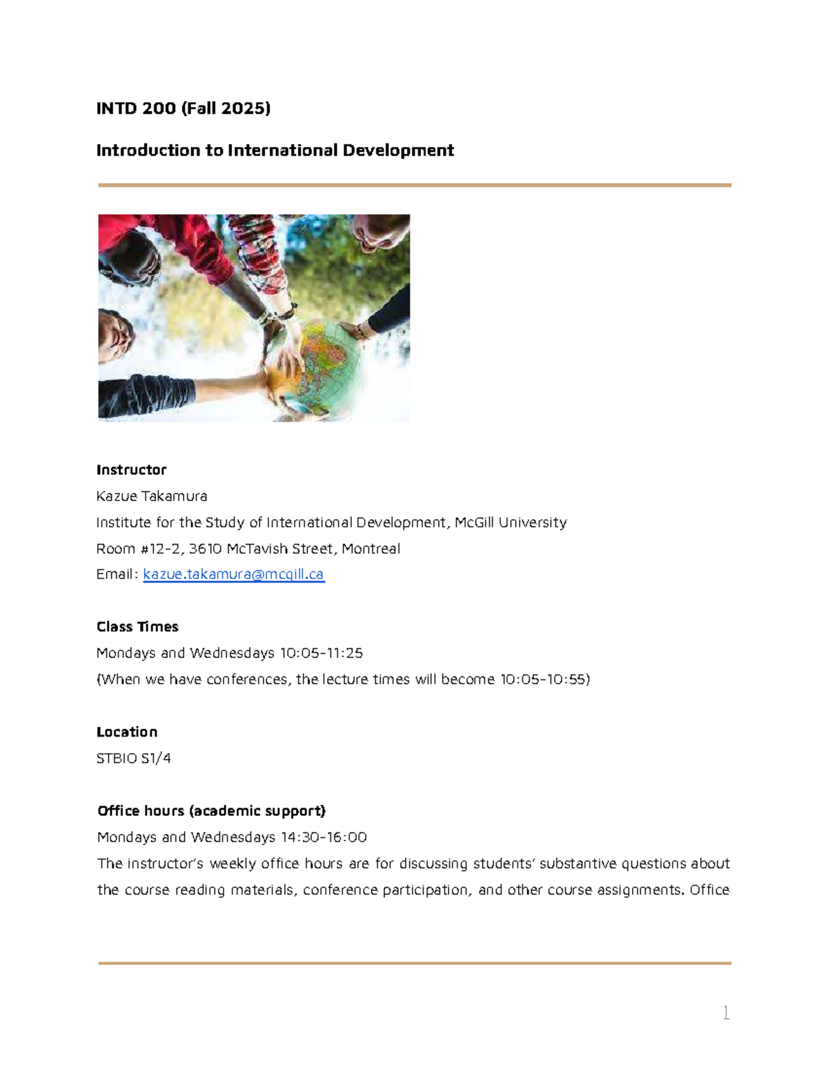 INTD 200 (Fall 2025) Final Exam Study Guide: International Development ...