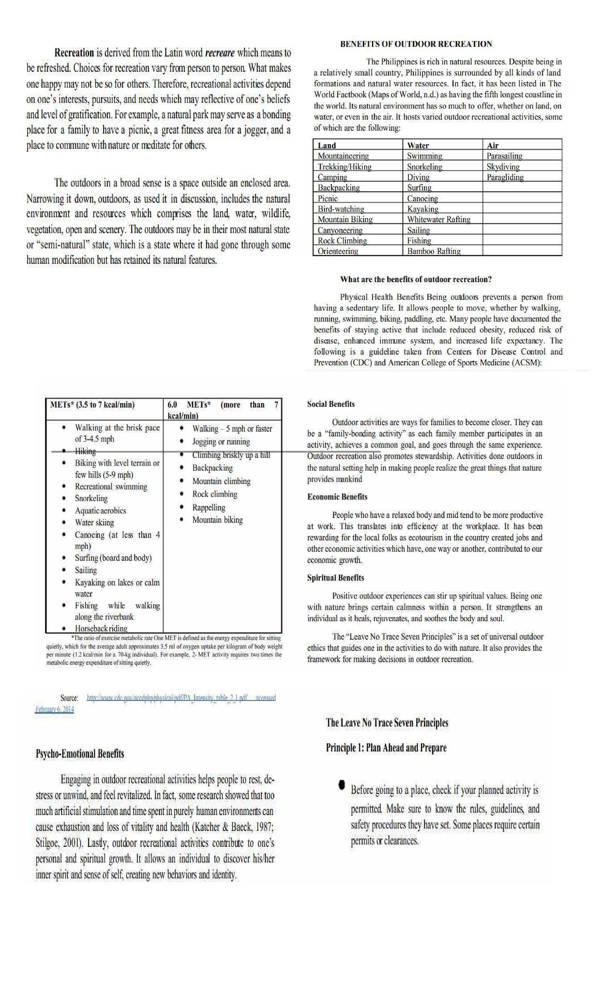 Physical Education and Health: Study Notes for Understanding - Studocu