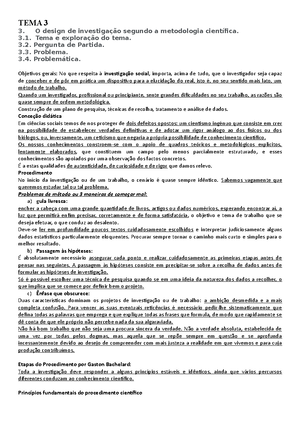 [Solved] diferena entre problema e problemtica na pergunta de partida ...