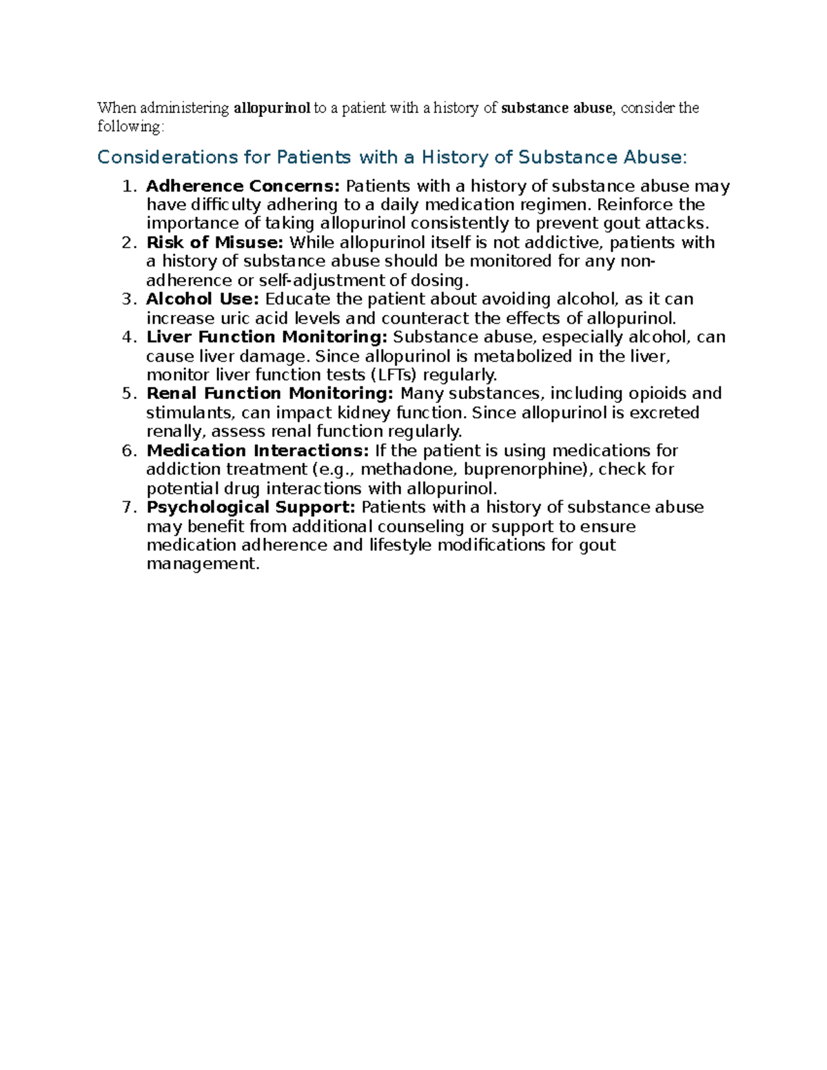 Allopurinol colchicine gout - When administering allopurinol to a ...