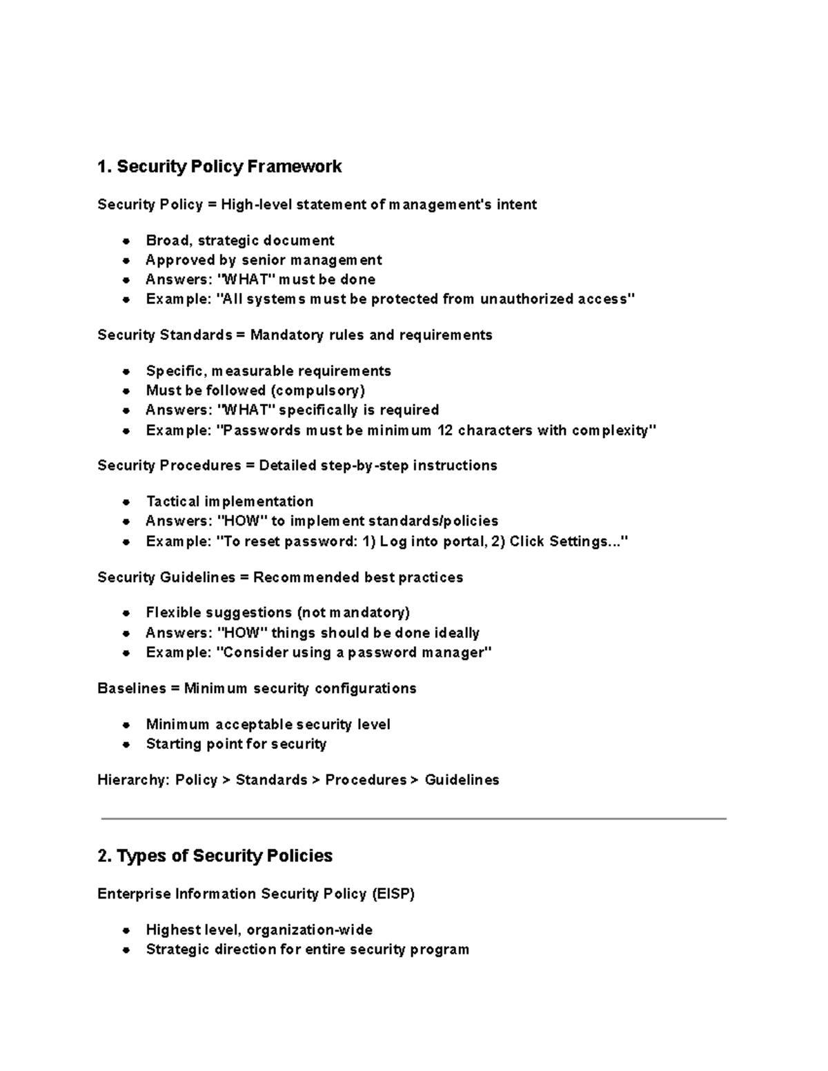 Security Policy Framework and Best Practices Overview (SPF 101) - Studocu