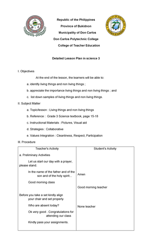 Mathematics 3 - Fraction math 3 - DETAILED LESSON PLAN IN GRADE 2 ...