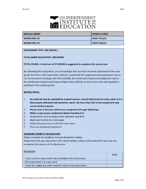 [Solved] Provide a brief description to the inside out and the outside ...