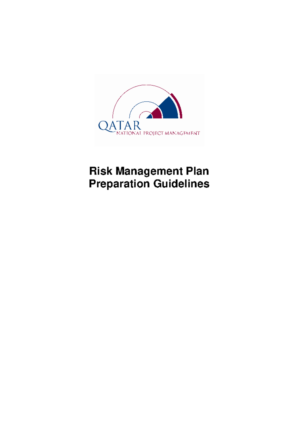 Course Code: RM 101 - Comprehensive Risk Management Plan Guidelines - Studocu