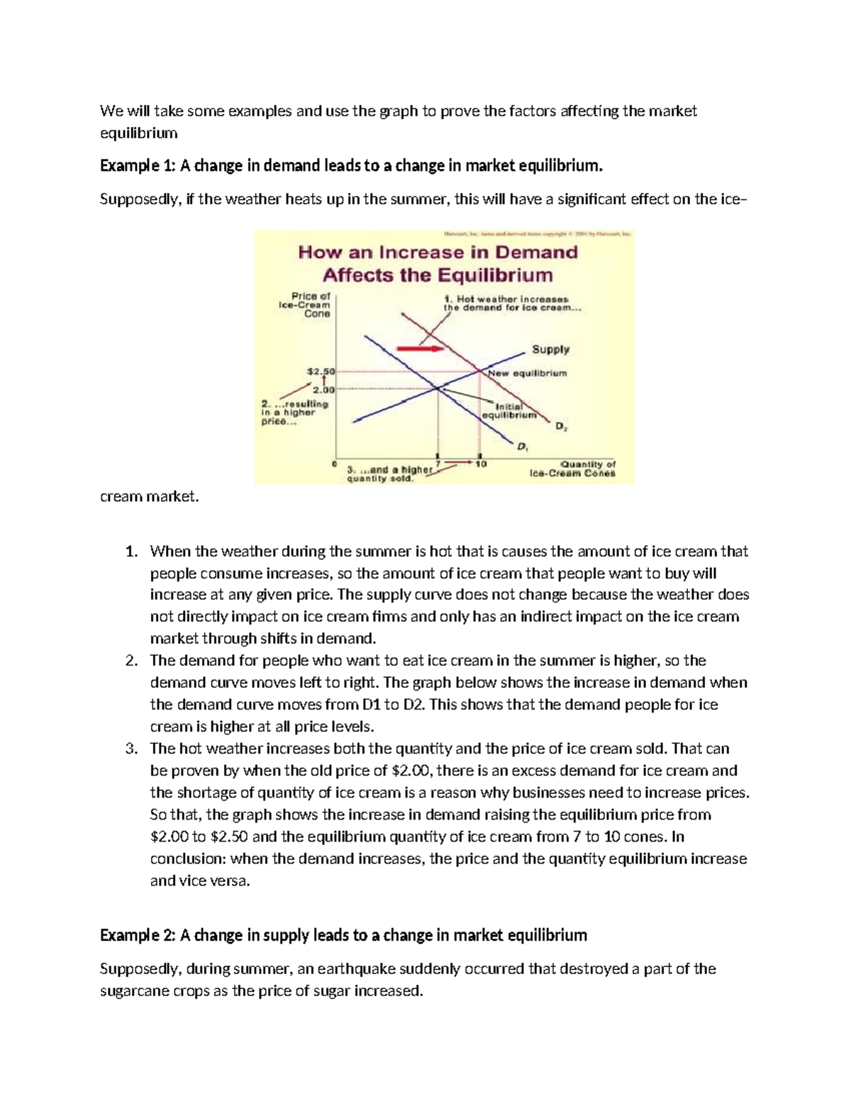 Factors Affecting Market Equilibrium: Graphical Examples Explained ...