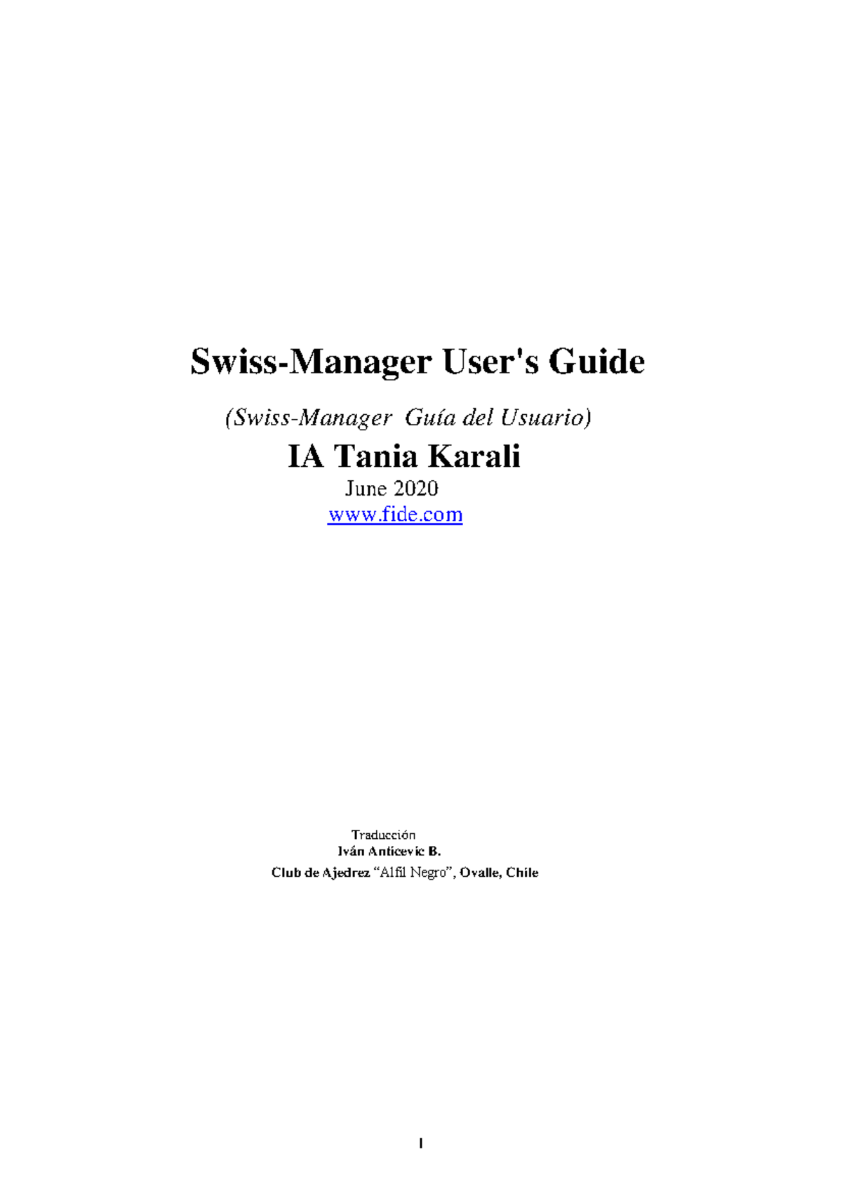 Guía del Usuario de Swiss-Manager (Español-Inglés) - Manual 2020 - Studocu