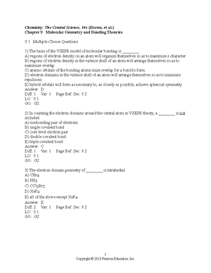 Experiment 6- Activity Series - To be able to write and balance single ...