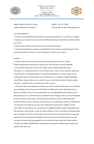 Survey Questionnaire IN OUR Capstone Project Title-1 - SURVEY ...