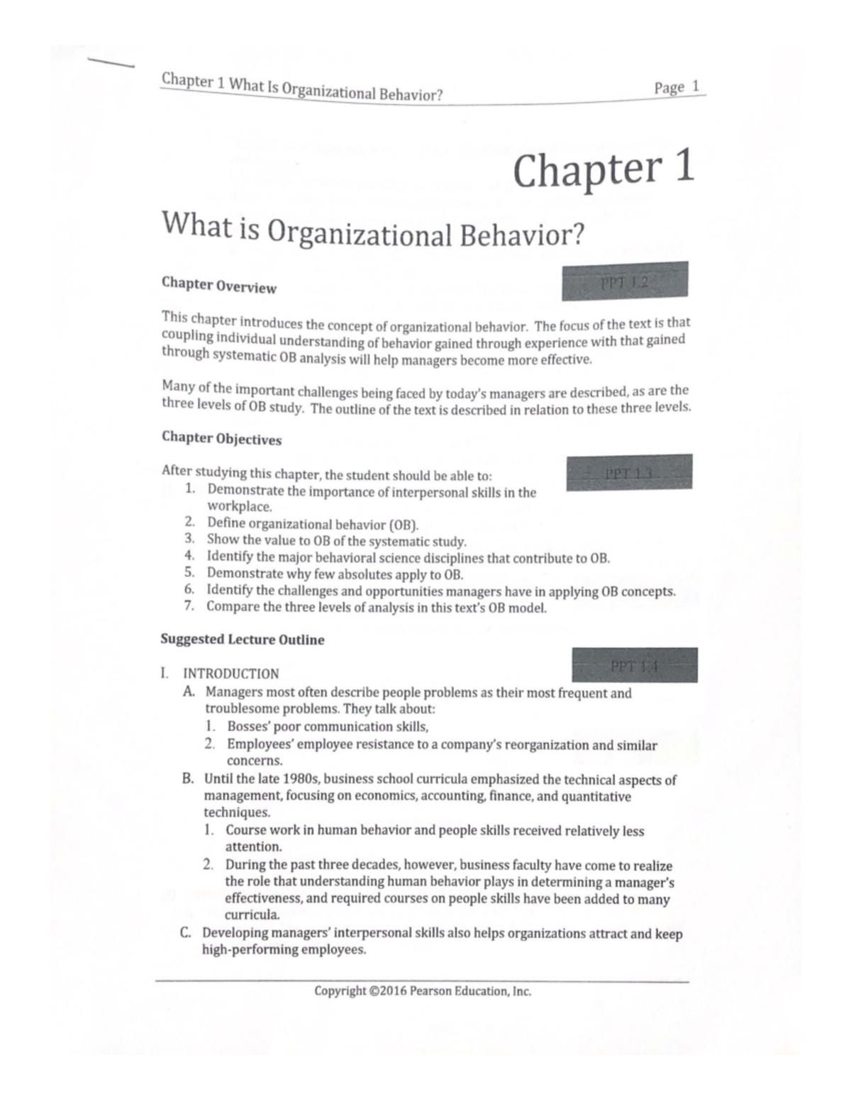 Chapter 1: Understanding Organizational Behavior (HBO) - Summary - Studocu