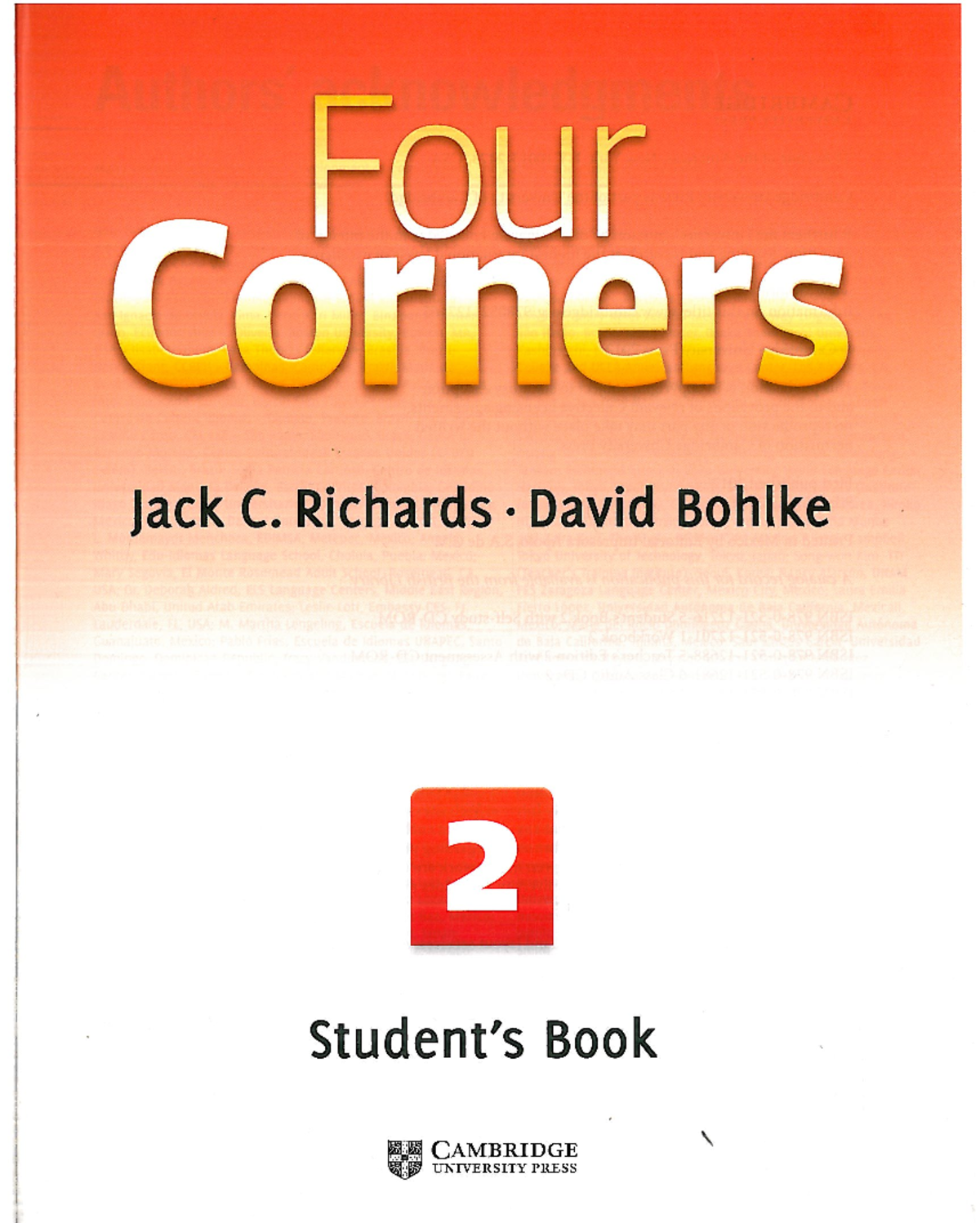 Fourcorners 2A & 2B PDF Study Material (180527005711) - Studocu