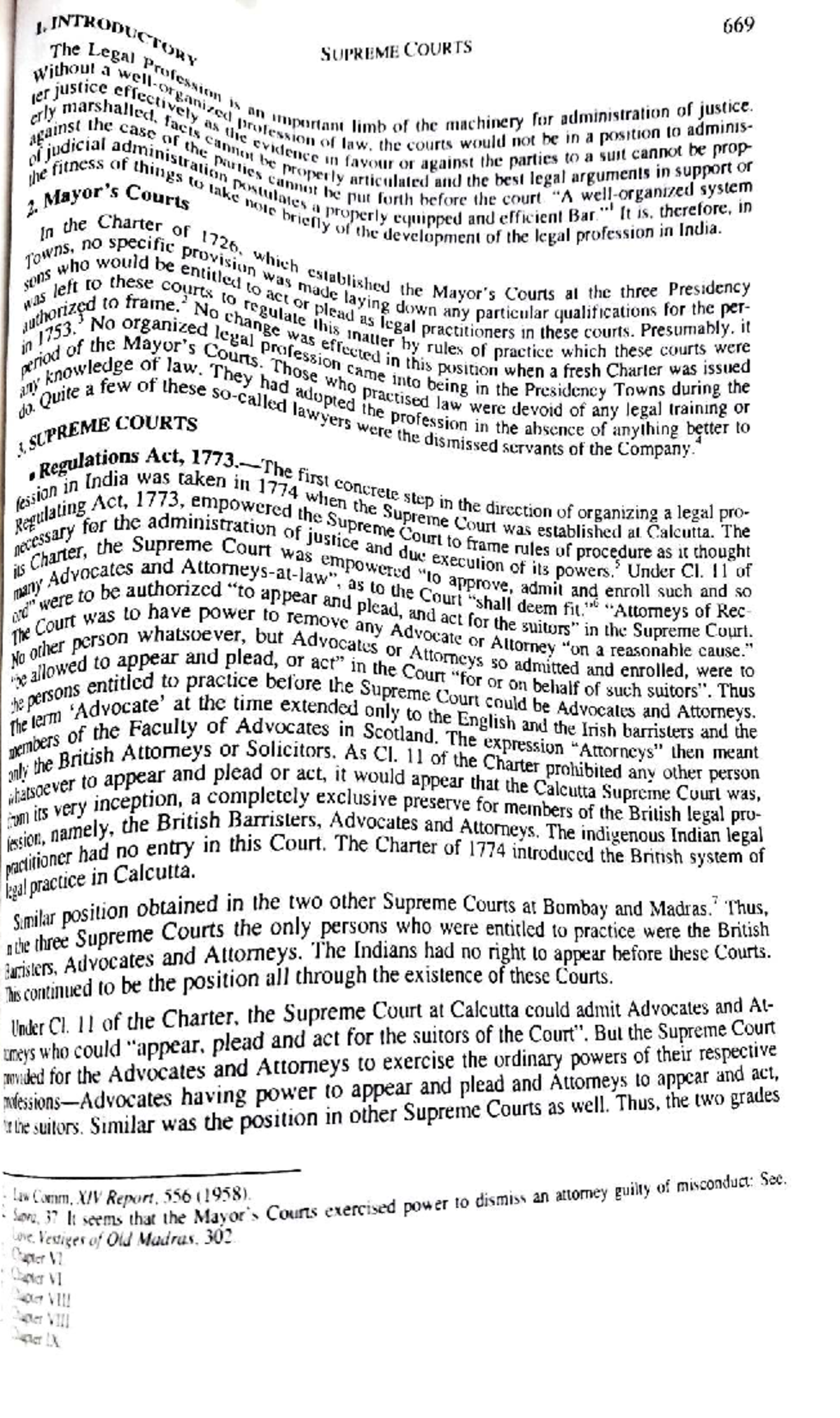 Legal Profession Overview: Historical Context and Developments (Course ...