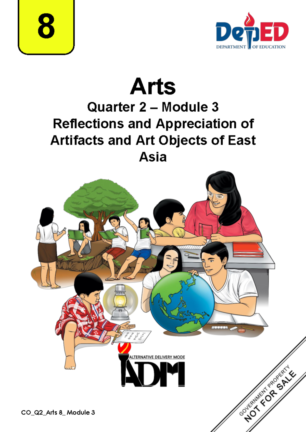 Arts8 Q2 Mod3 Reflectionsand Appreciation v1 01142021 - Arts Quarter 2 ...