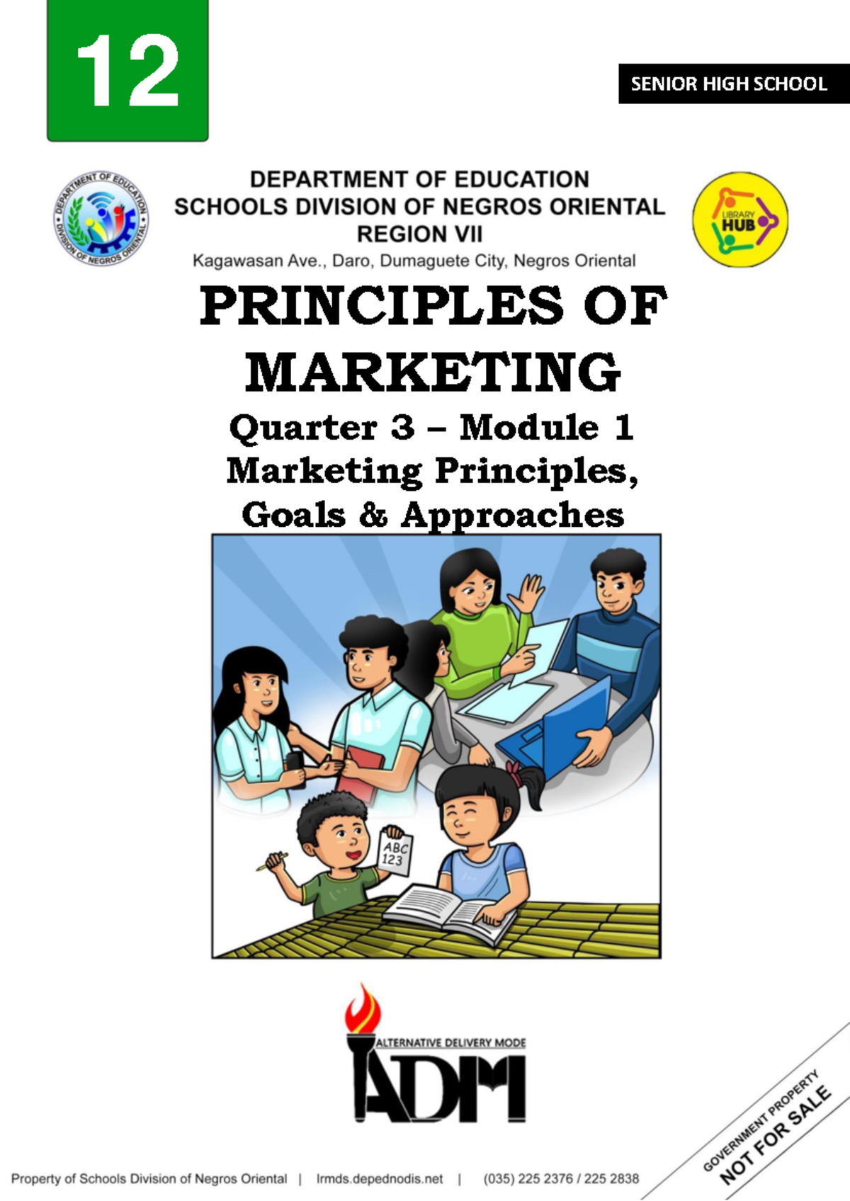 Principles of Mktg-Q3-Module-1: Marketing Principles & Strategies - Studocu