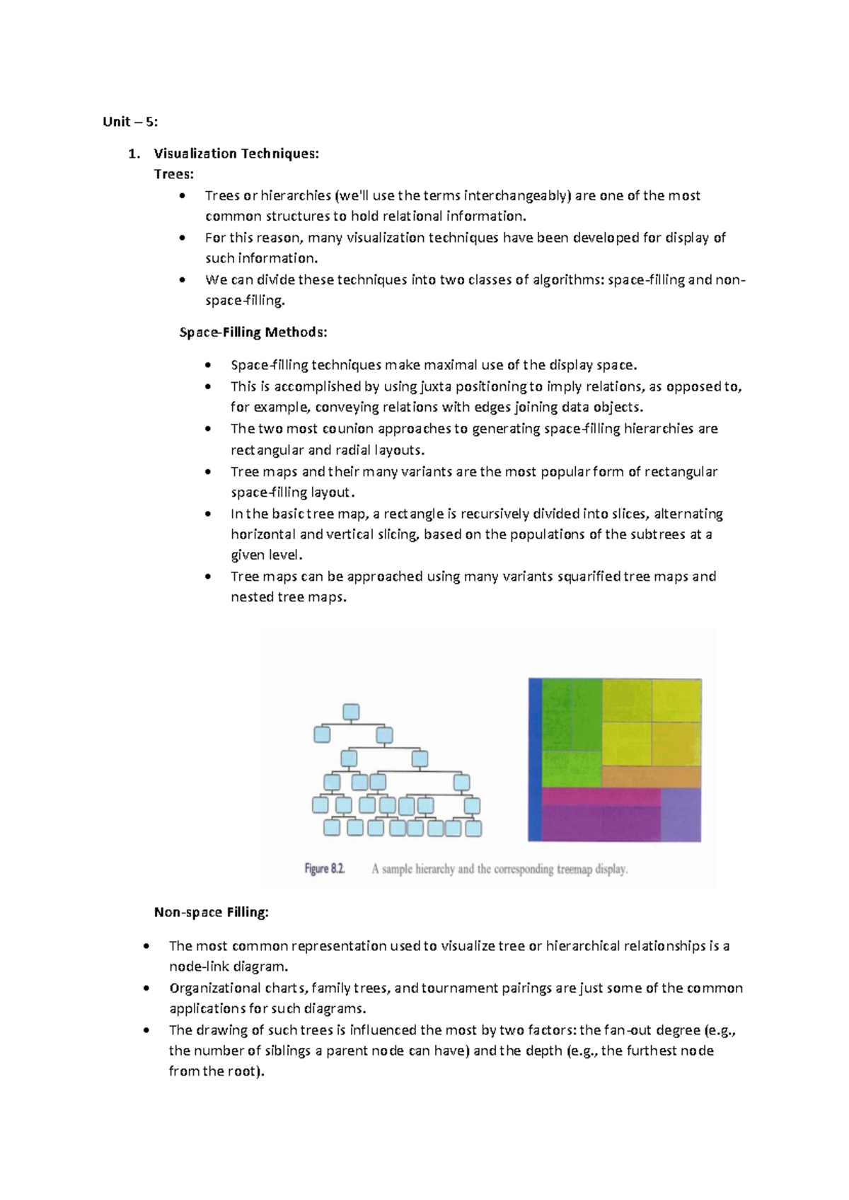 Data Visualization Techniques - Unit – 5: Visualization Techniques: Trees: - Trees or ...