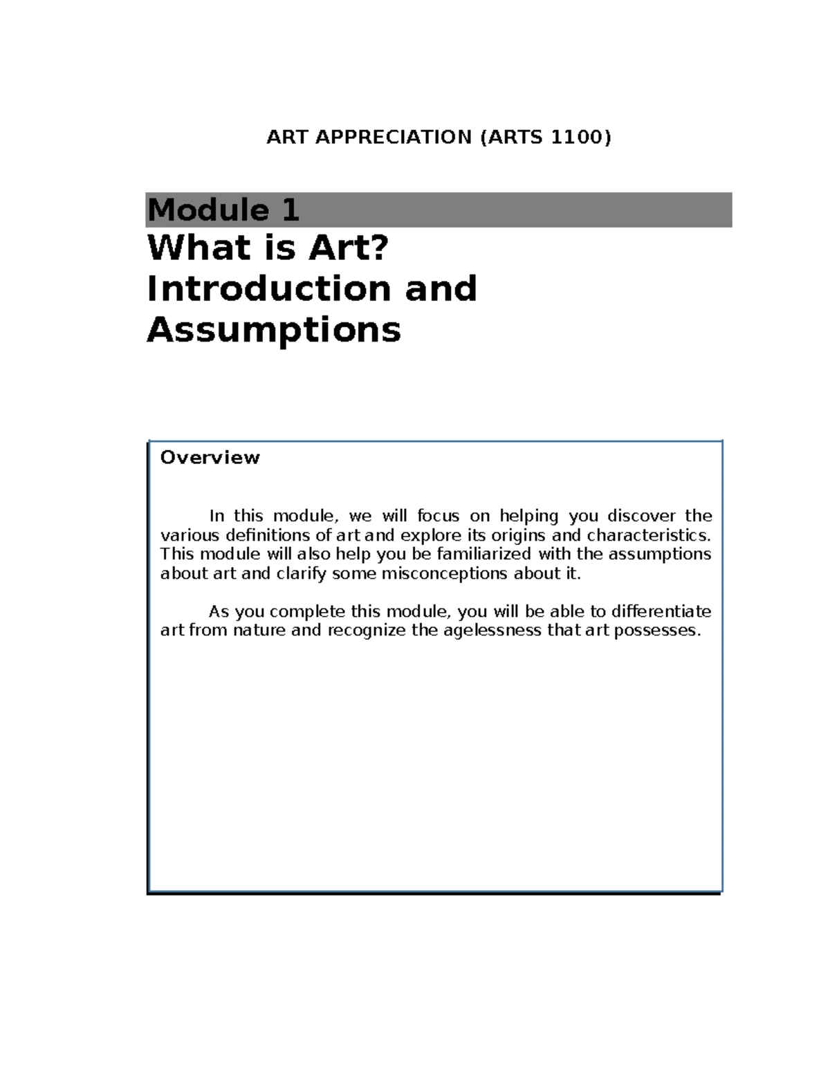 Module-4 Elements-and-Principles-of-Art - Module 4 Elements and ...